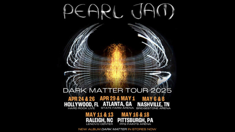 Pearl Jam Announce Dark Matter Tour 2025 - IMM